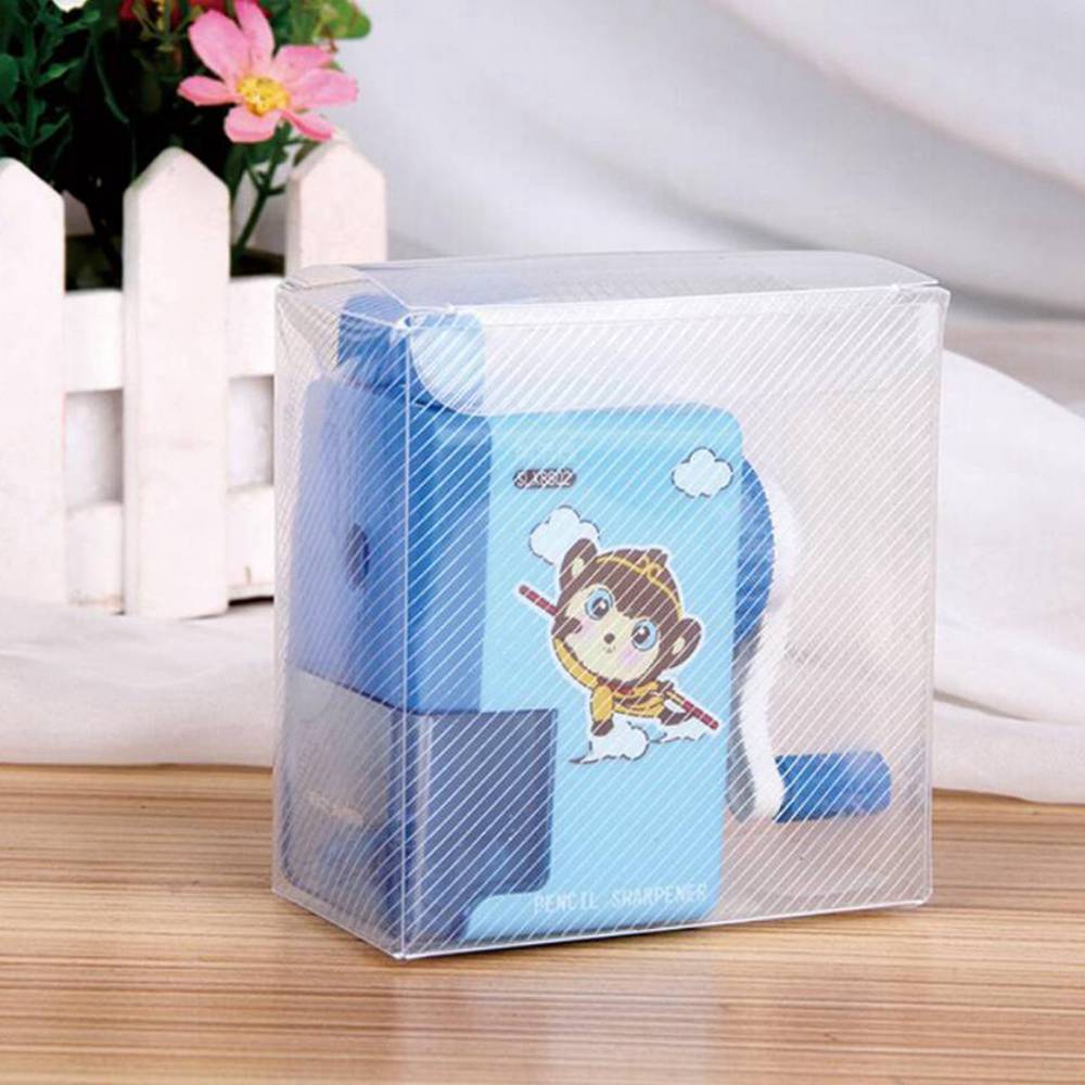 Cartoon Monkey King Manual Pencil Sharpener Blue