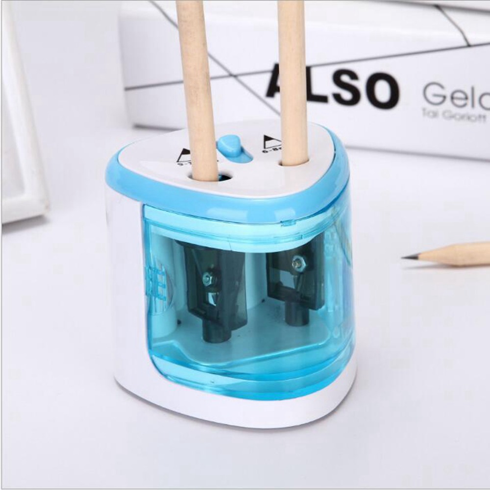 Electric Pencil Sharpener Blue