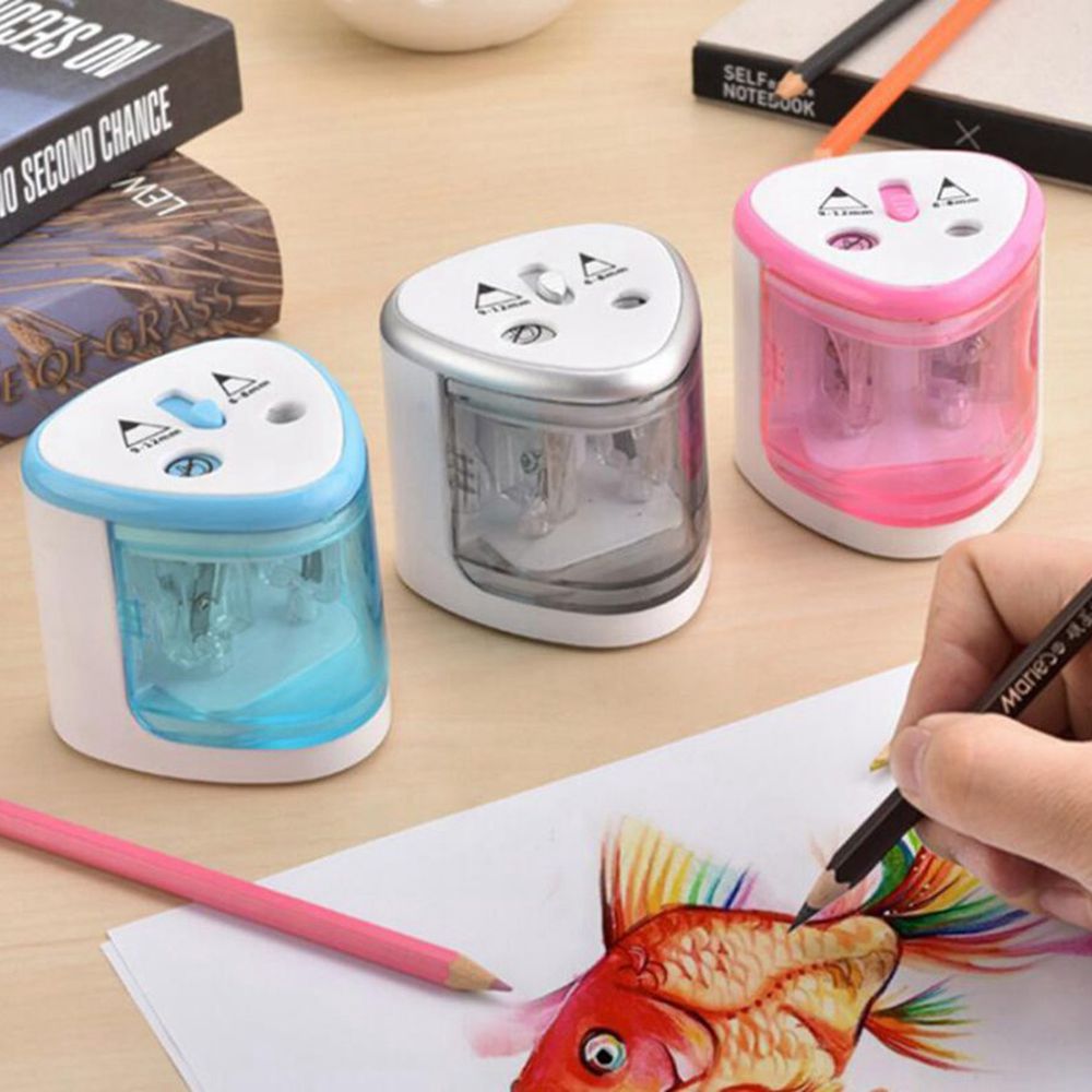 Electric Pencil Sharpener Blue