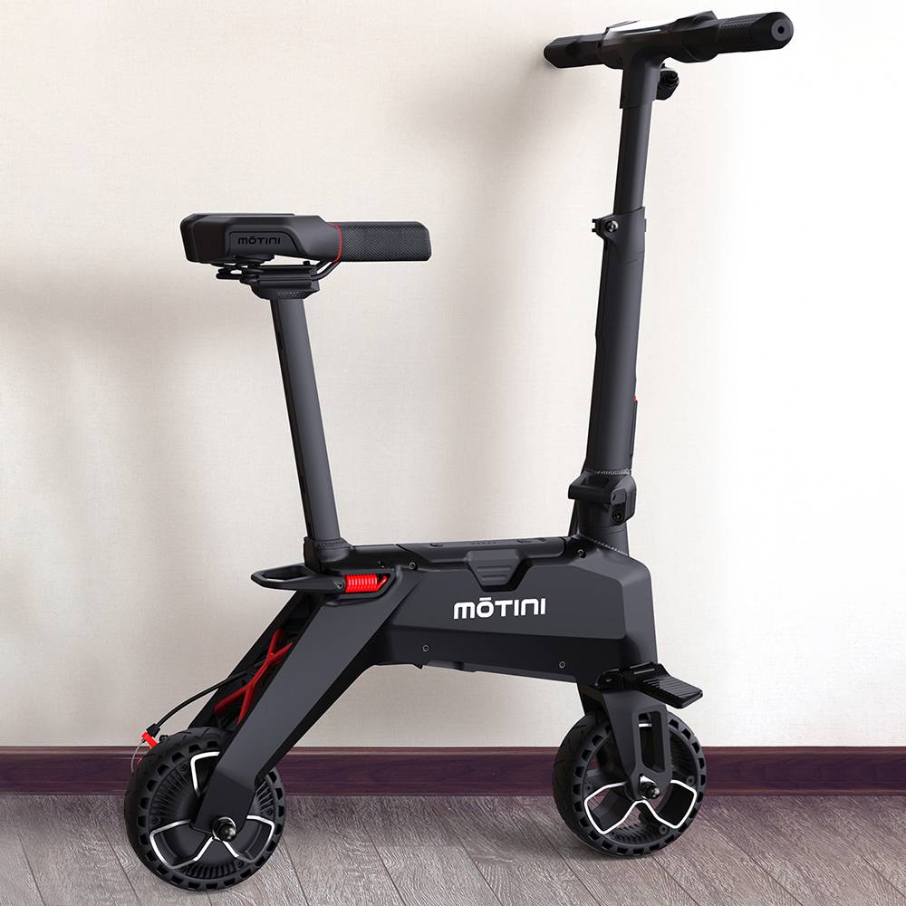 MOTINI Nano Mini Portable Electric Scooter 250W Motor Black