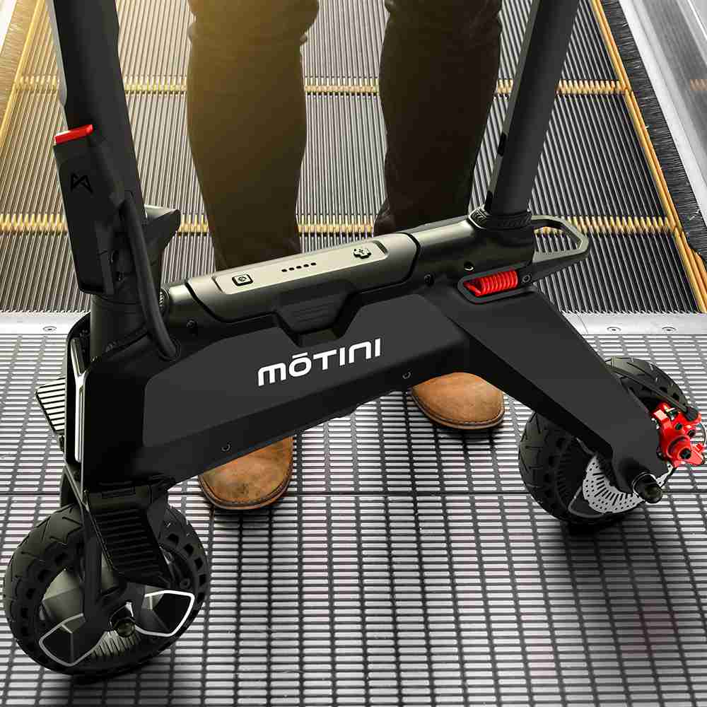 MOTINI Nano Mini Portable Electric Scooter 250W Motor Black