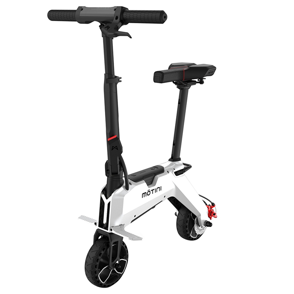 MOTINI Nano Mini Portable Electric Scooter 250W Motor White