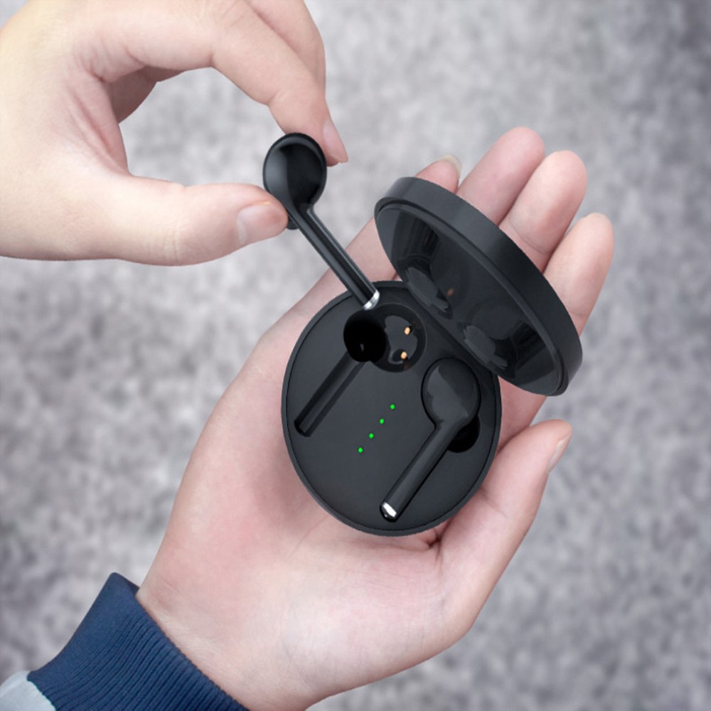 TW40 TWS Bluetooth 5.0 Earphone Black