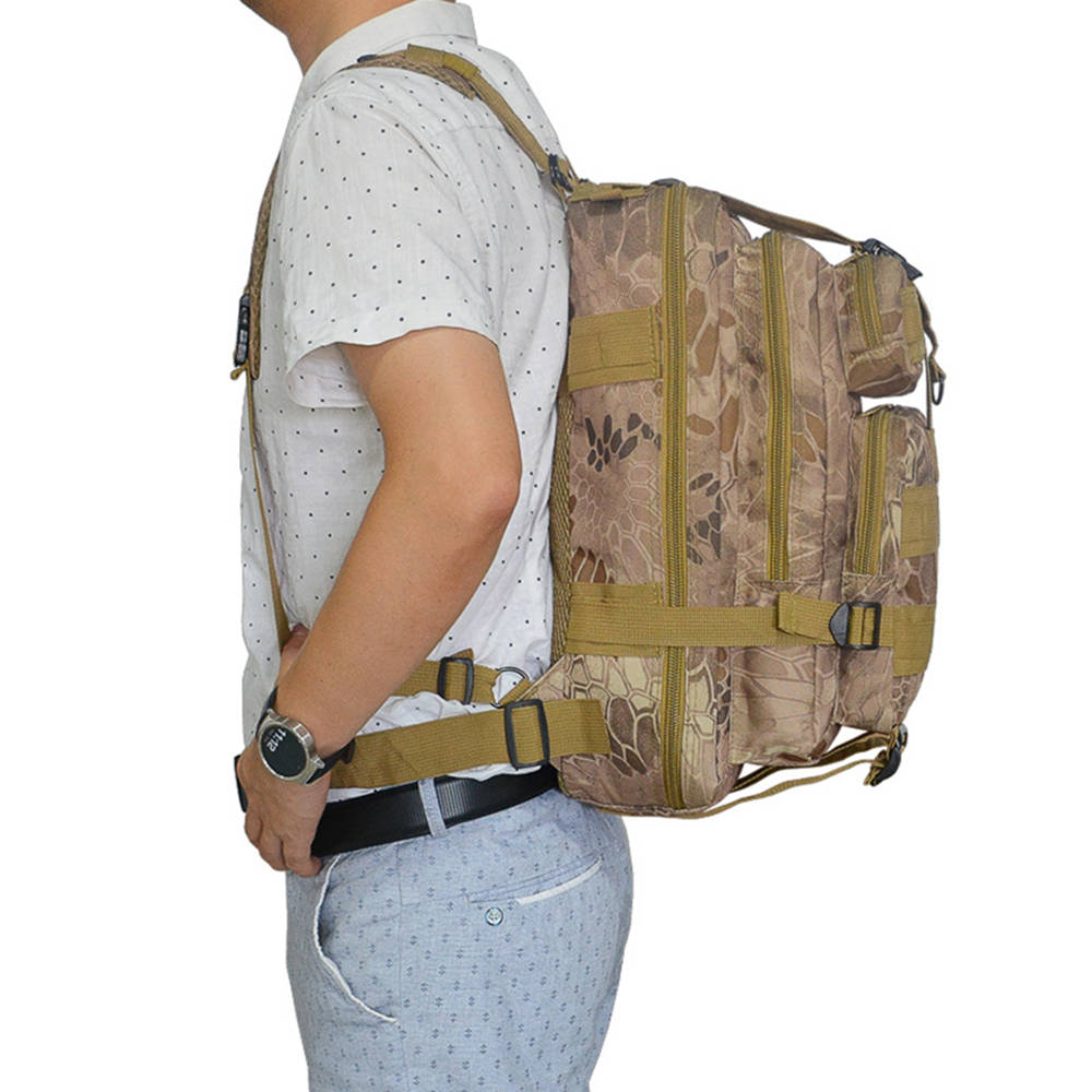 Multi-functional Sports Backpack 30L Python Khaki