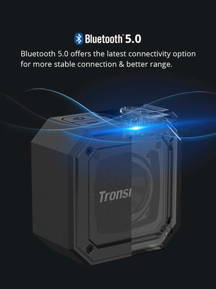 Tronsmart Element Groove Bluetooth Speaker Black