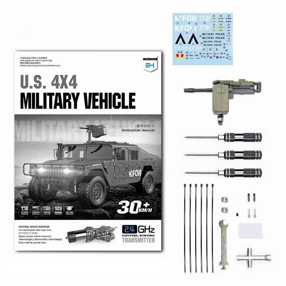 HG P408 Light Sound Function Version 1/10 2.4G 4WD Truck RC Car RTR