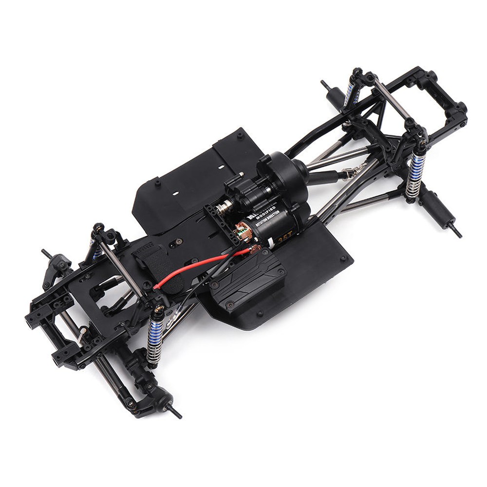 Metal Frame Chassis With 540 Motor For 1/10 SCX10 II RC Car