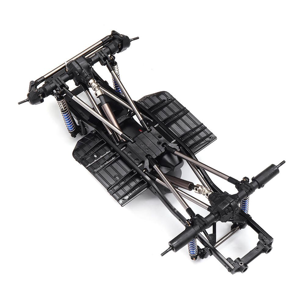 Metal Frame Chassis With 540 Motor For 1/10 SCX10 II RC Car