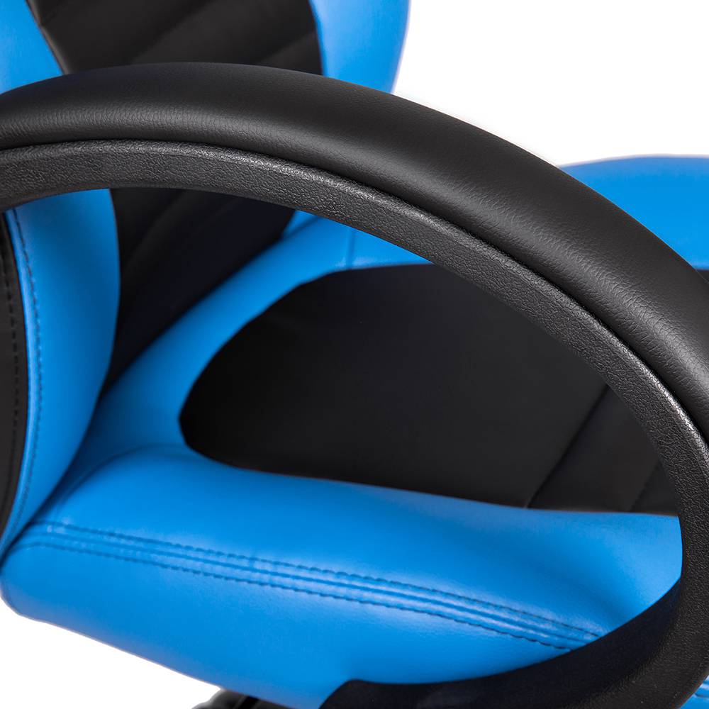 Merax SA-R-23BL Office High Back Gaming Chair PU Leather Blue