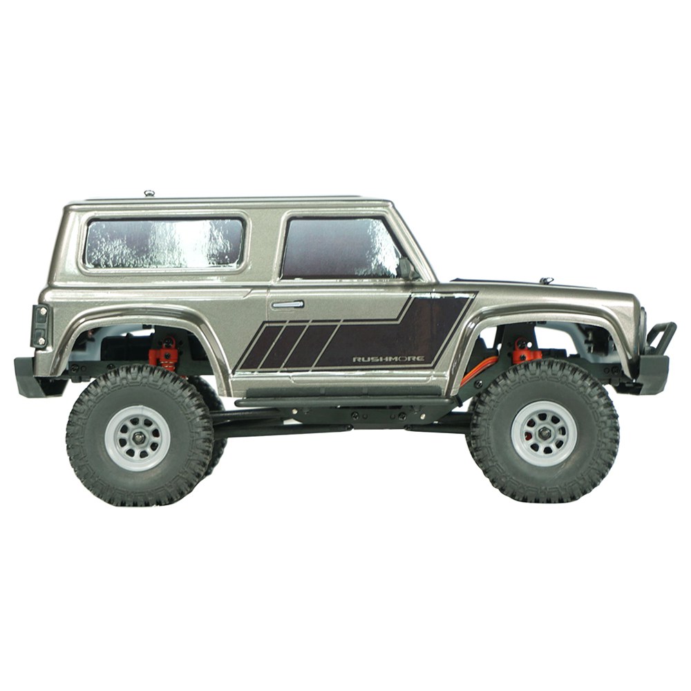 Hobby Plus CR-18 Rushmore Body 4WD Brushed RC Car RTR Gun Metal