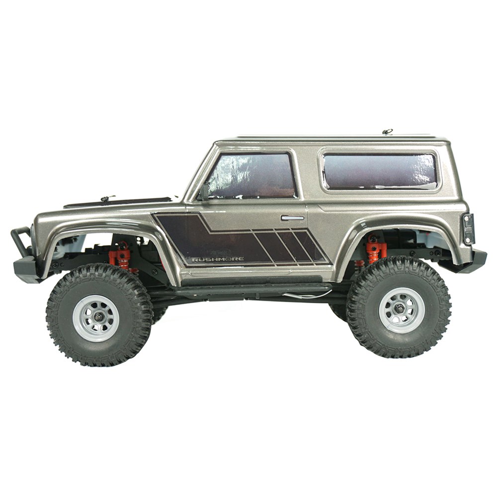 Hobby Plus CR-18 Rushmore Body 4WD Brushed RC Car RTR Gun Metal