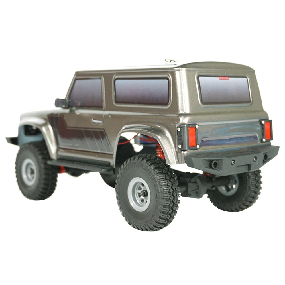 Hobby Plus CR-18 Rushmore Body 4WD Brushed RC Car RTR Gun Metal