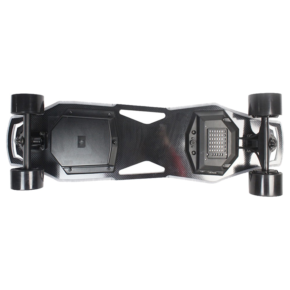 SPADGER X6 Electric Skateboard Double 300W Motor Max 35km/h Black