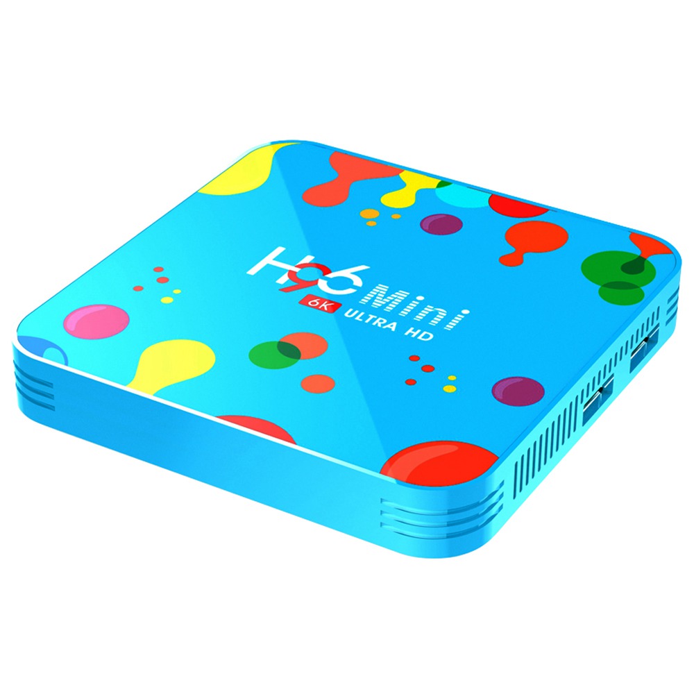 H96 Mini TV Box Android9.0 Allwinner H6 4GB/128GB 2.4G+5G WIFI USB3.0