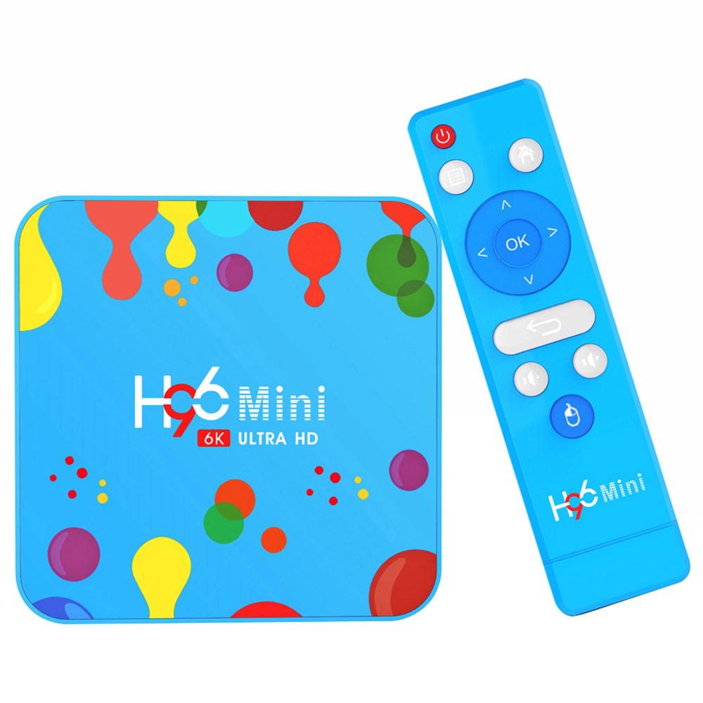 H96 Mini TV Box Android9.0 Allwinner H6 4GB/128GB 2.4G+5G WIFI USB3.0