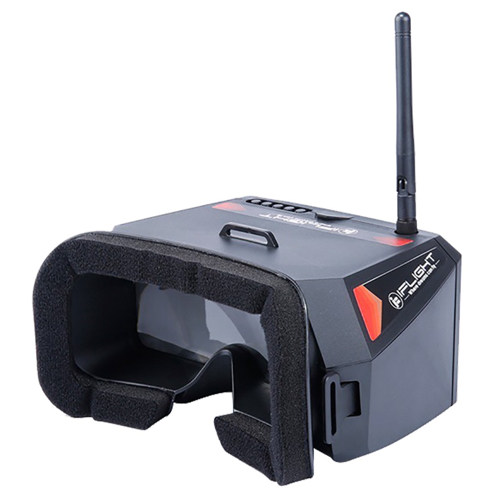 iFlight 5.8Ghz 40CH 480 X 272 FPV Racing RC Drone Goggles Black