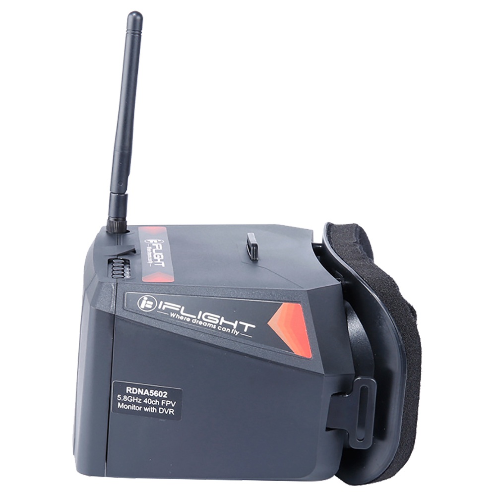 iFlight 5.8Ghz 40CH 480 X 272 FPV Racing RC Drone Goggles Black