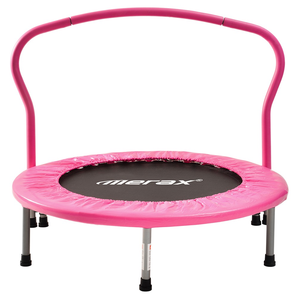 Merax Children Mini Folding Trampoline Pink