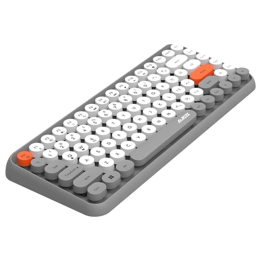 Ajazz 380i Bluetooth Wireless Keyboard Gray