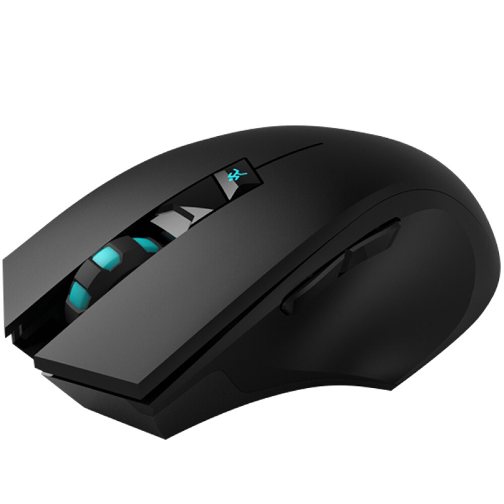 FD I720 Wireless Gamer Mouse 6 Buttons Black