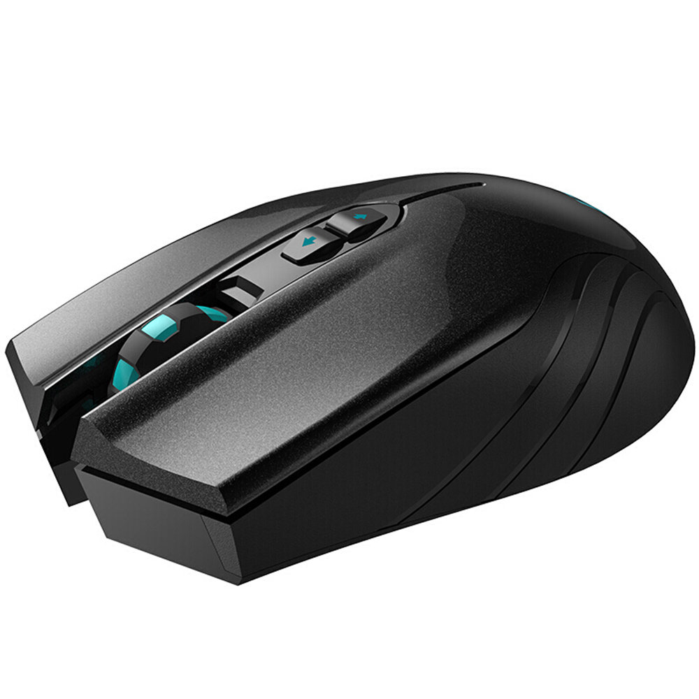 FD I730 Wireless Gamer Mouse 6 Buttons Black