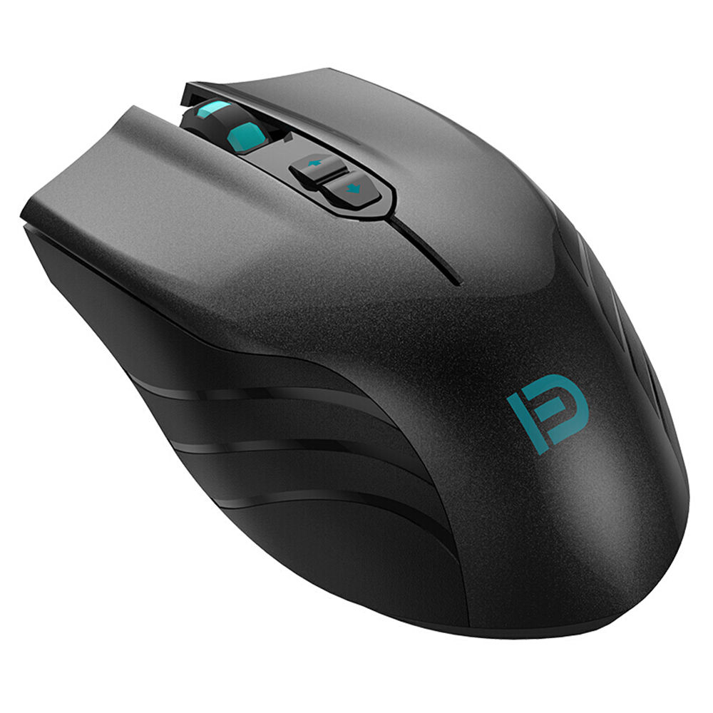 FD I730 Wireless Gamer Mouse 6 Buttons Black