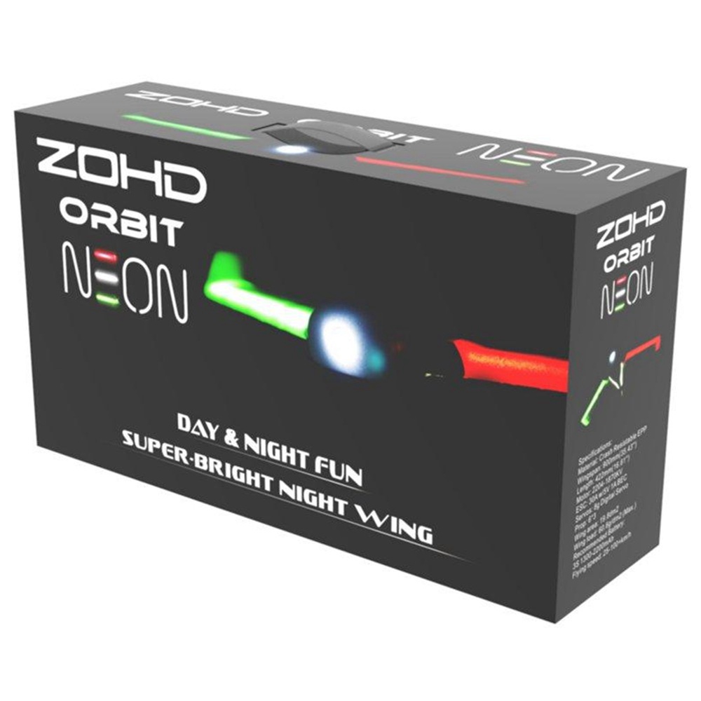 ZOHD Orbit Neon FPV Night Flying Wing PNP Version 900mm Wingspan