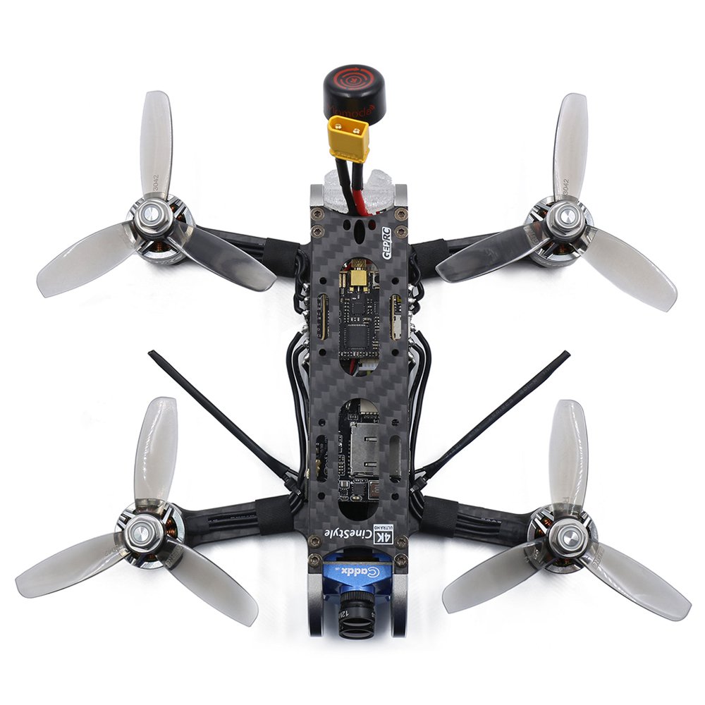 Geprc CineStyle 4K 3Inch FPV Racing Drone BNF Frsky R-XSR Receiver