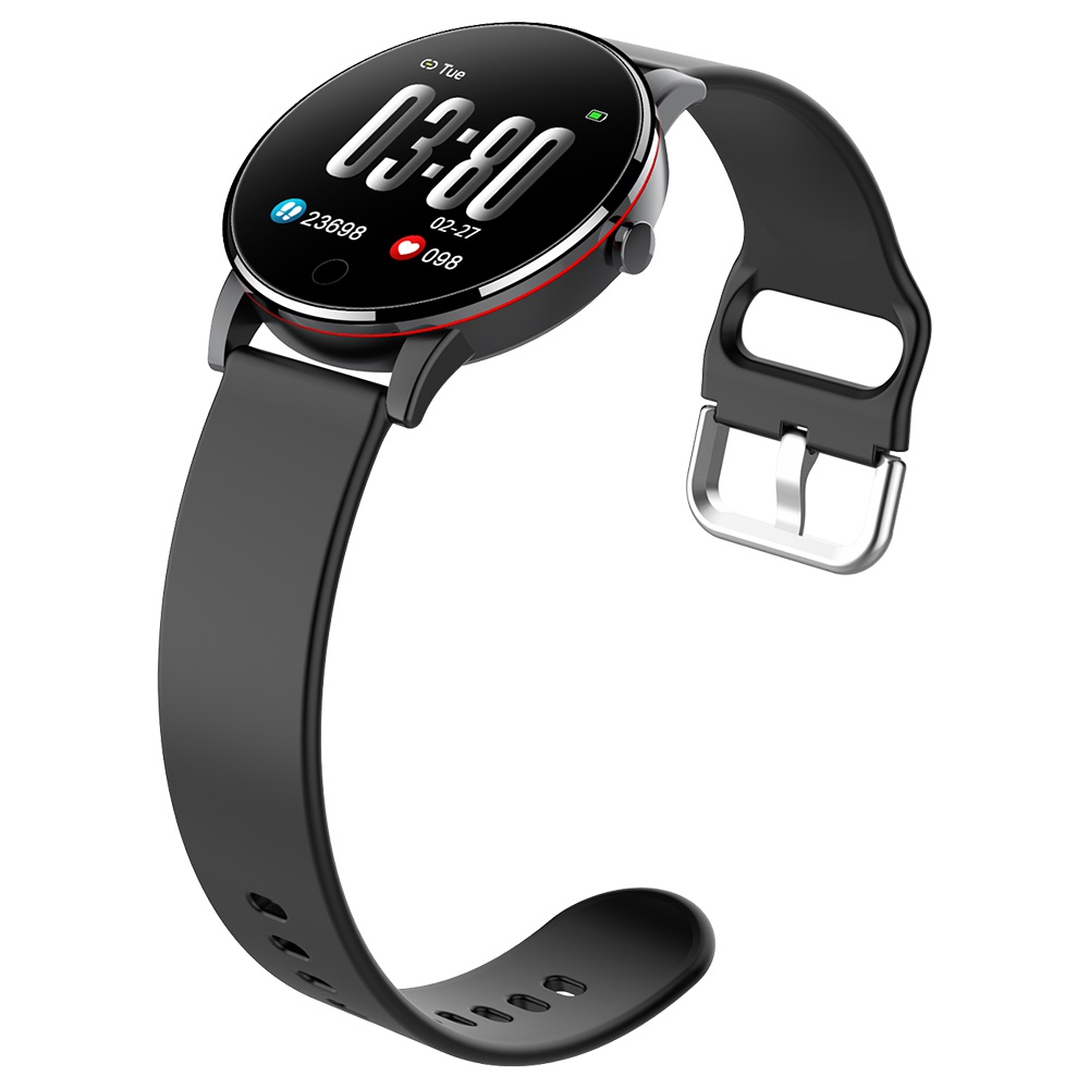 Makibes Y9 Smart Watch 1.3 Inch Round 240*240HD Screen IP68 Black