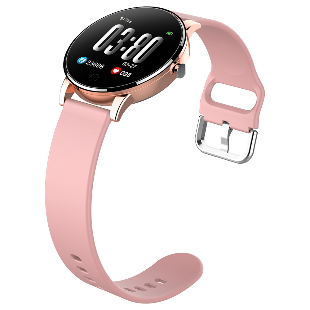 Makibes Y9 Smart Watch 1.3 Inch Real-time Heart Rate Blood Oxygen Blood ...