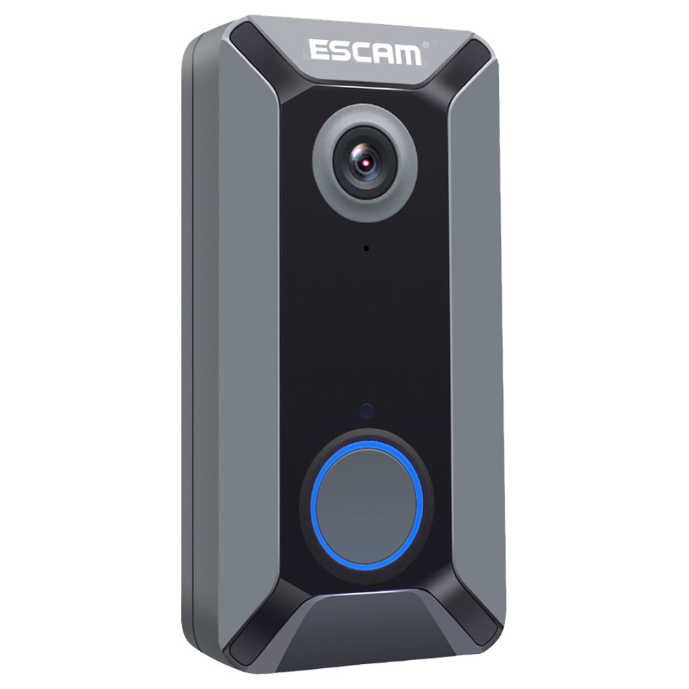 ESCAM V6 Network Doorbell Security Monitoring Only Include Battery