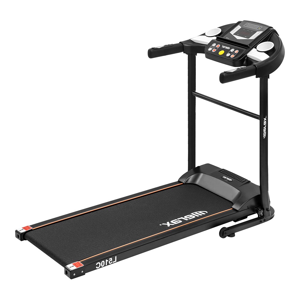 Merax L510C Home Folding Electric Treadmill Easy Assembly Black