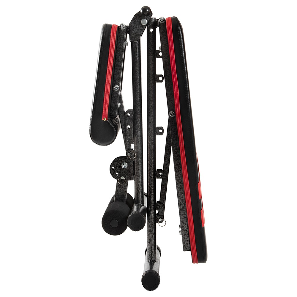 Merax Folding Weight Bench Bracket Abdominal Training Black