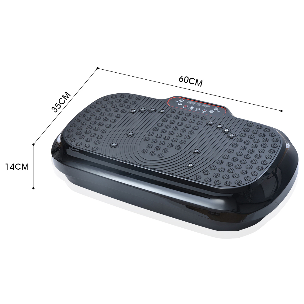 BTM 1010R 2D Vibration Machine Indoor Fitness Equipment Black