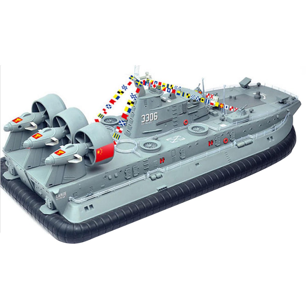 HG HG-C201 1/110 Brushless Warship Ship Model RC Boat RTR Sky Blue