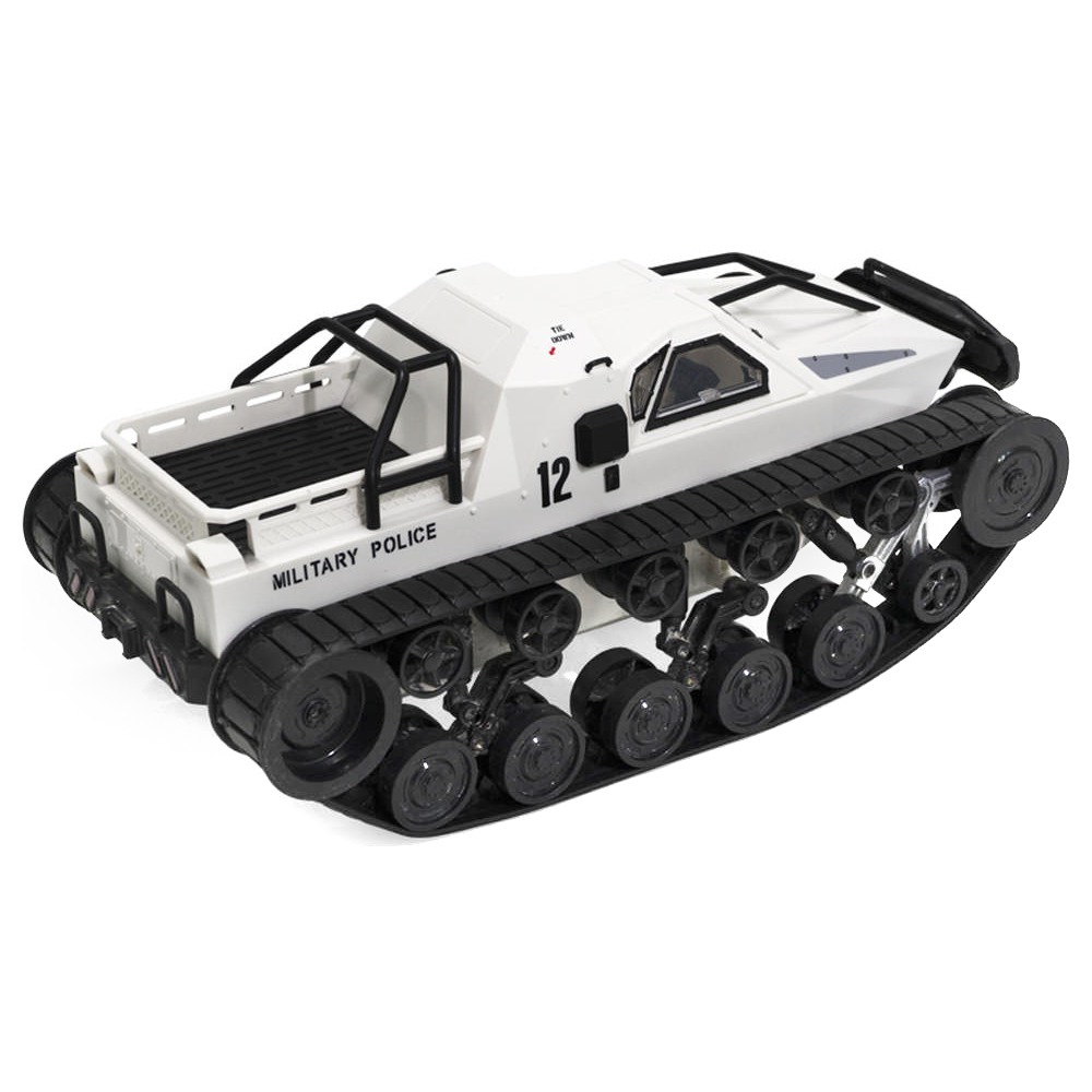 SG 1203 1:12 2.4G Military Police Drift Tank Model RC Tank RTR White