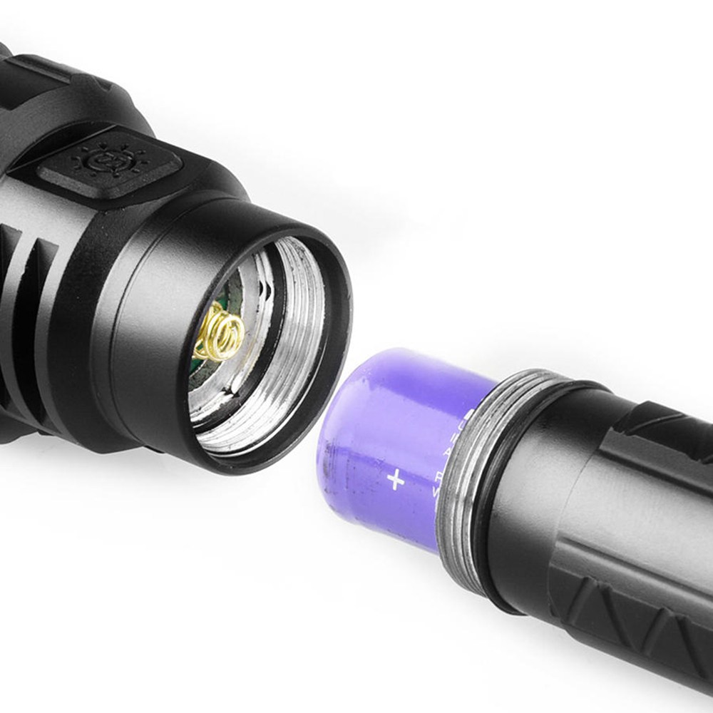 Mini Outdoor Rechargeable LED Flashlight Red Light