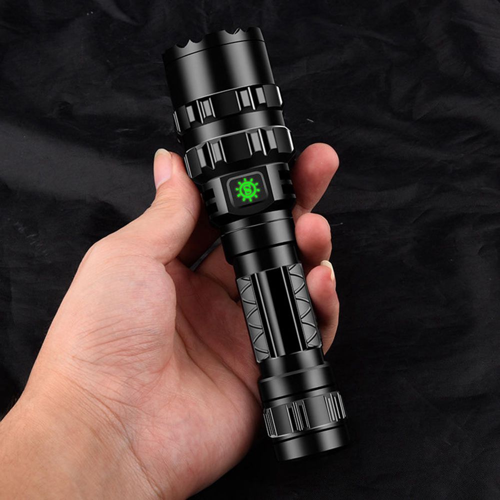 Mini Outdoor Rechargeable LED Flashlight White Light