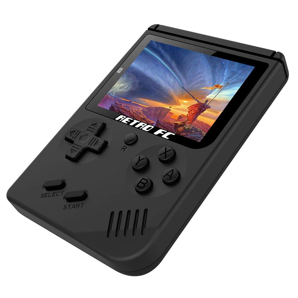 RG300 3-inch Screen 8 Bit Retro Games Console Black