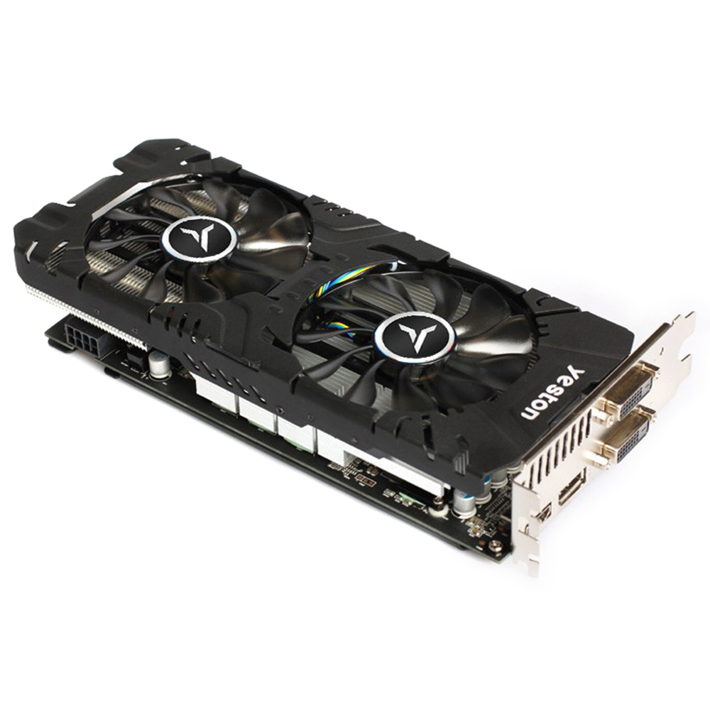 Yeston RX580 2048SP 8GB DDR5 256bit Gaming Graphics Card Black