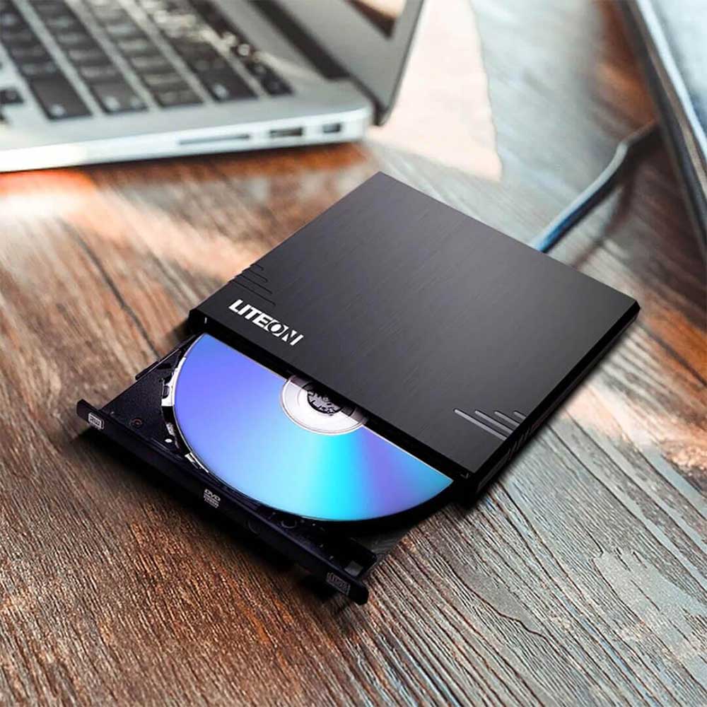 Lite-On EBAU108 External Mobile Optical Drive Ultra-thin USB 2.0 Black