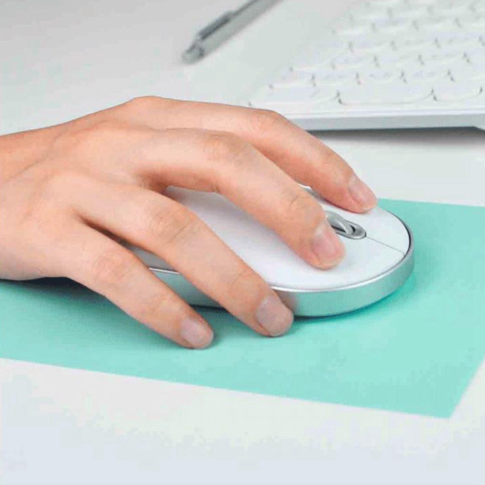 MIIIW Wireless Portable Dual Mode Mouse For PC Laptop White