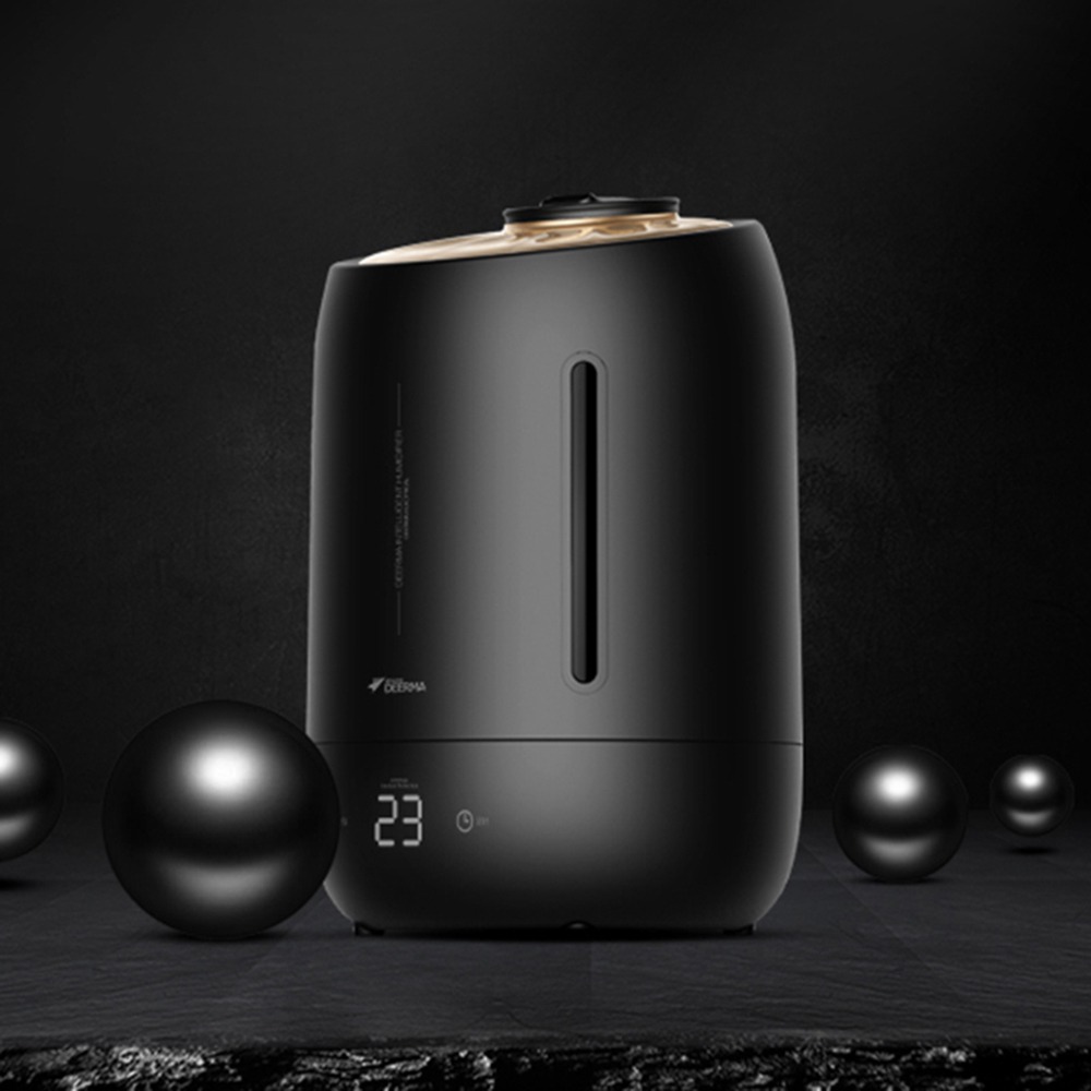 DEERMA DEM F600 Household Ultrasonic Humidifier 5L Capacity Black