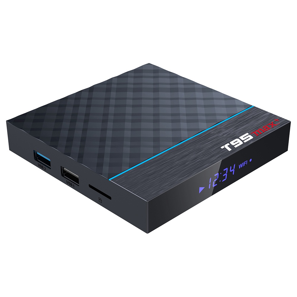 T95 MAX+ Amlogic S905x3 Android 9.0 8K Video Decode TV Box 4GB/64GB