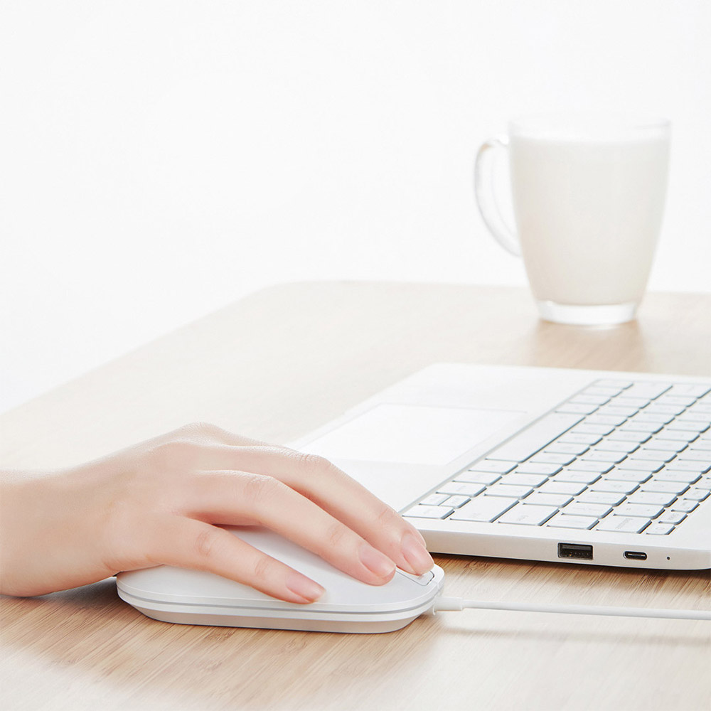 Jesis Smart Fingerprint Mouse From Xiaomi Youpin Black