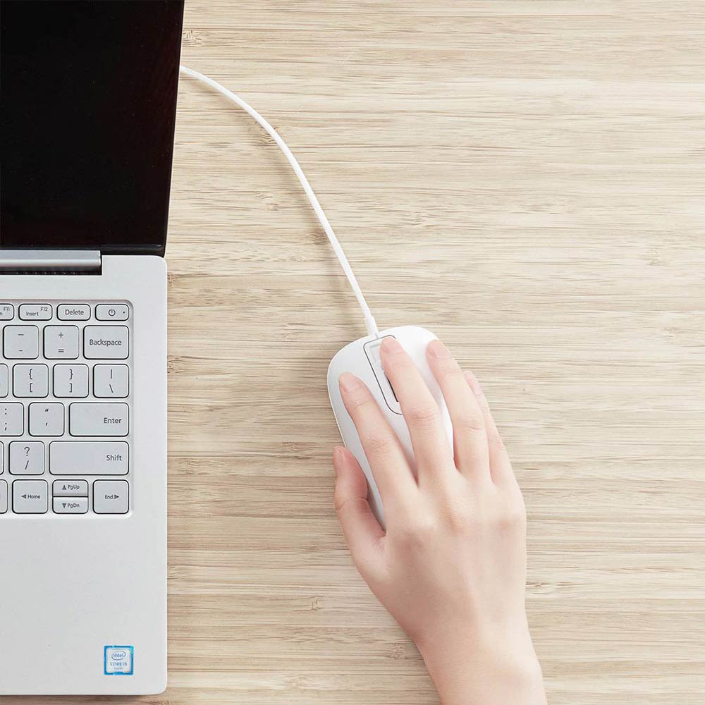 Jesis Smart Fingerprint Mouse From Xiaomi Youpin Black