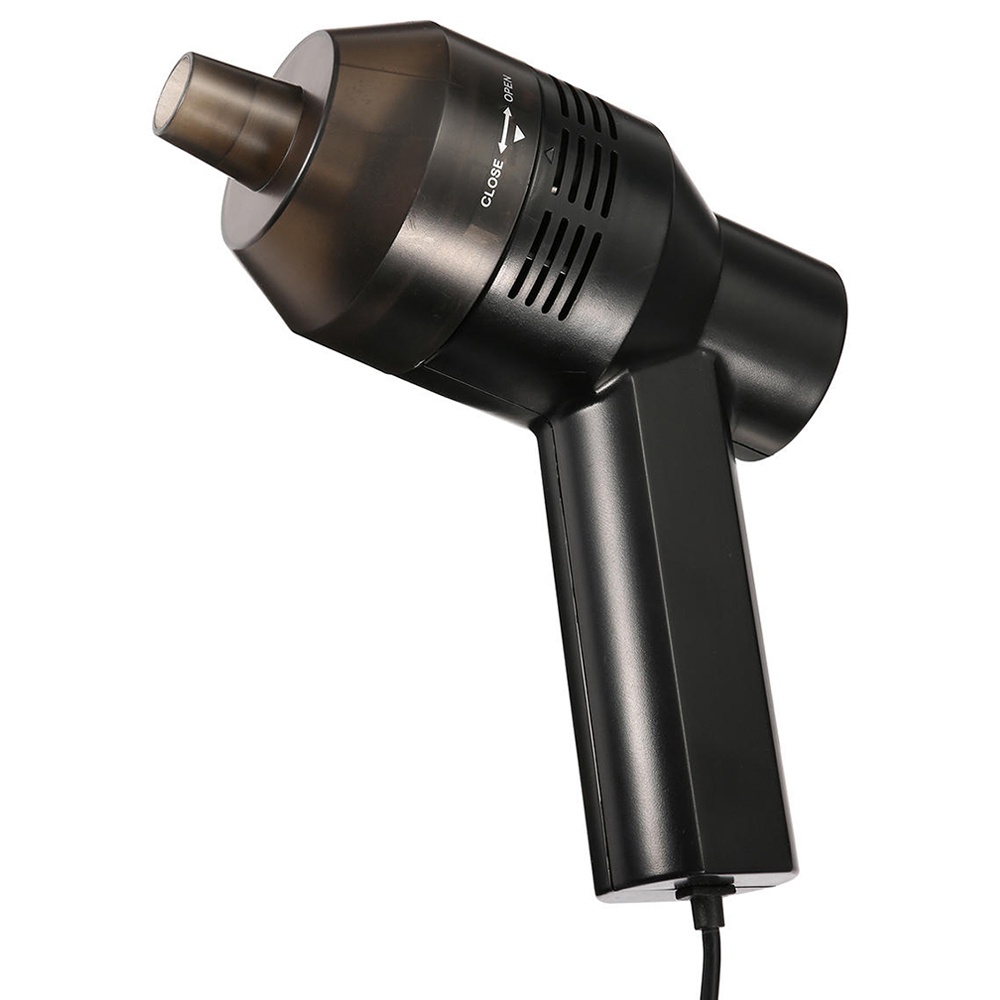 Mini Portable Keyboard Vacuum Cleaner For PC Laptop Black