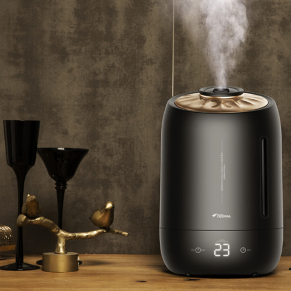 DEERMA DEM F600 Household Ultrasonic Humidifier 5L Capacity Black