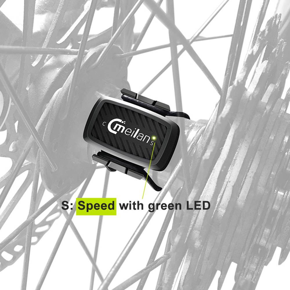 MEILAN C1 Bicycle Speed And Cadence Sensor Black
