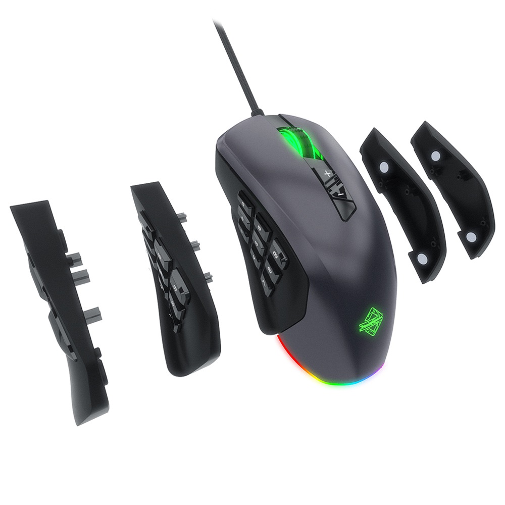 Ajazz GTI Wired Gaming Mouse Grey